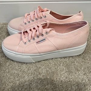 Superga | Shoes | Suprega Light Pink Platform Sneakers | Poshmark